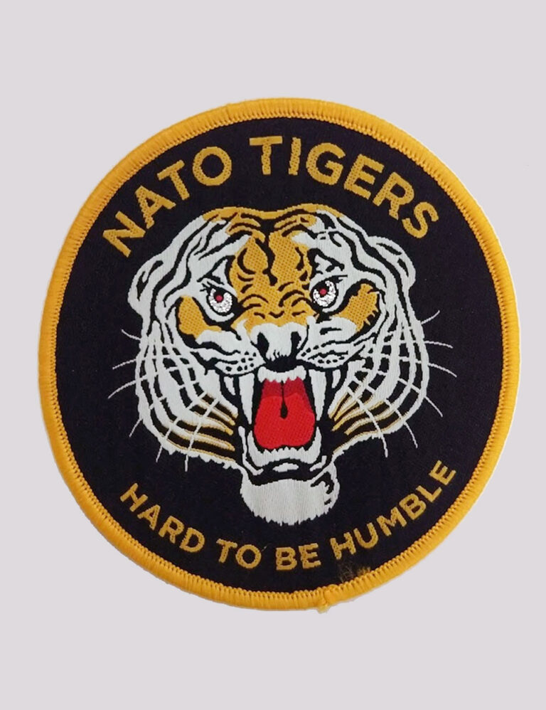 Patch NATO Tigers-Metallic – Kleine-Brogel Air Base WEBSHOP